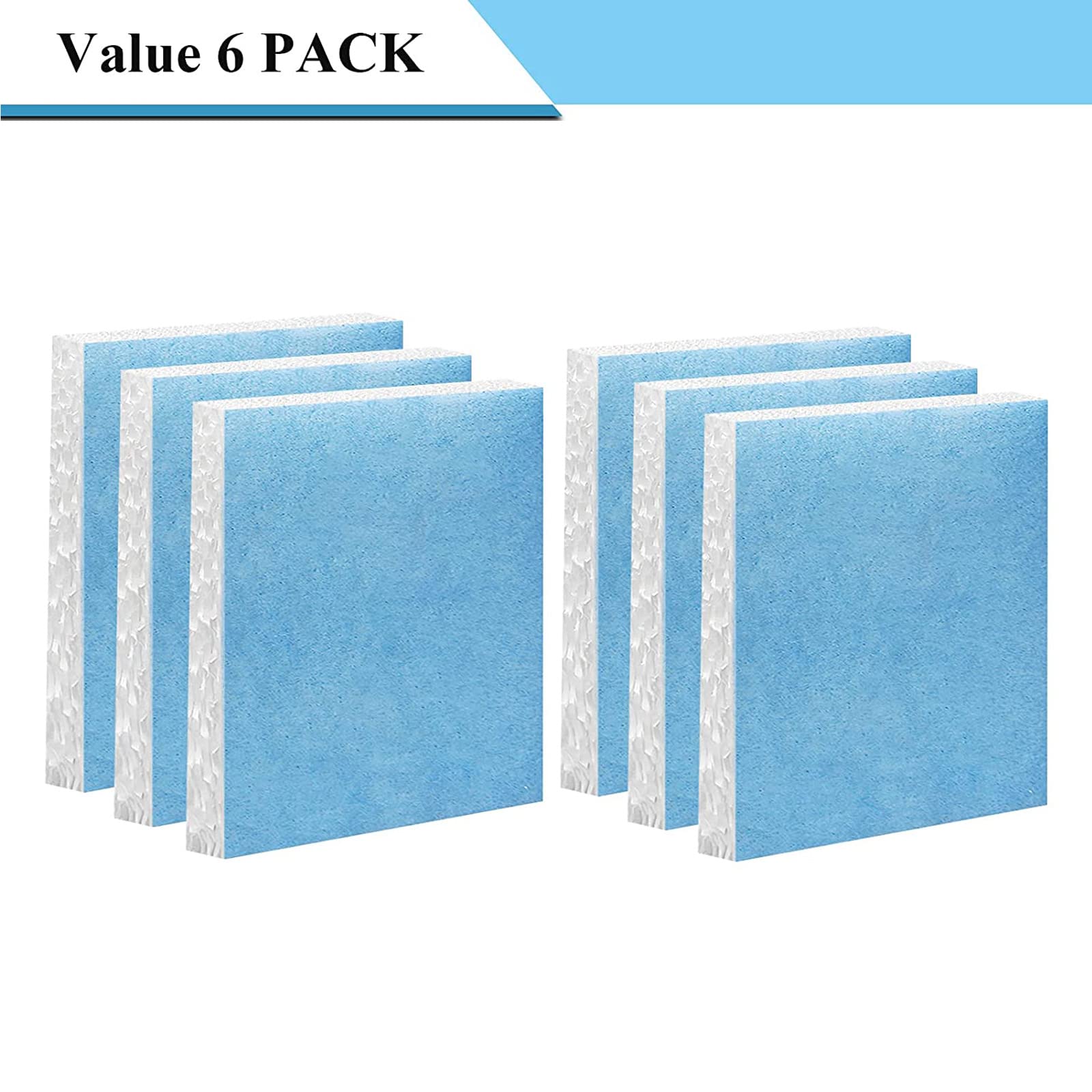 Sinnya 6 Pack Filter T HFT600 Filter Compatible with HFT600 HEV615 HEV615B HEV615W HEV620 HEV620B HEV620W HEV-615 HEV-615B HEV-615W HEV-620 HEV-620B HEV-620W