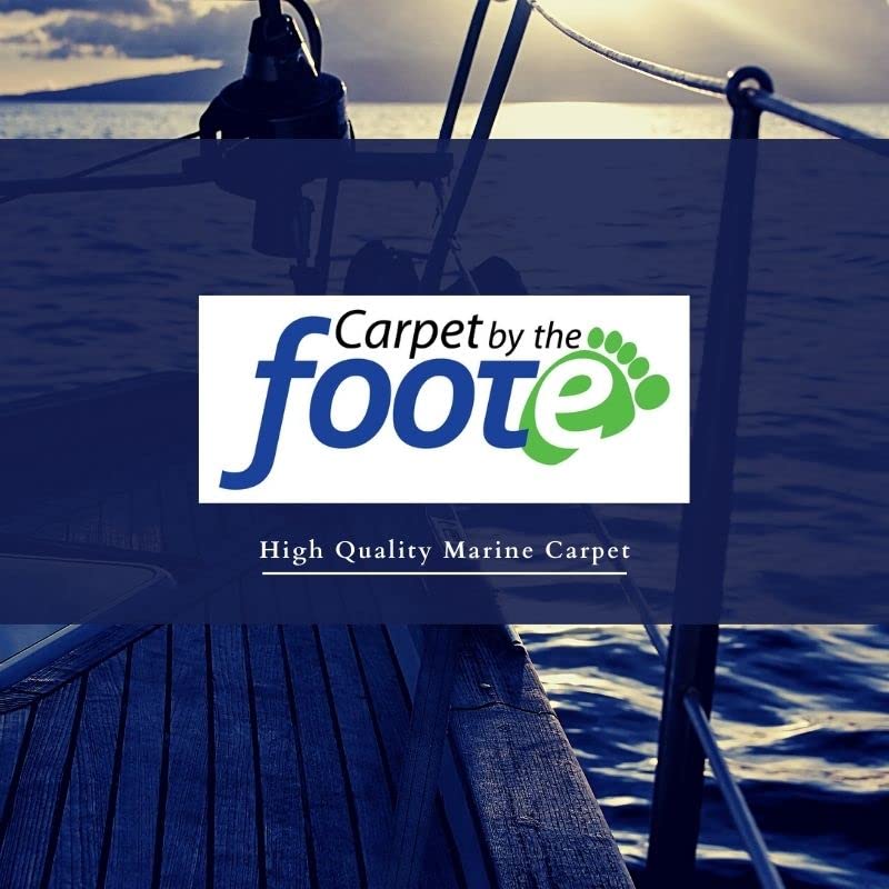 Boat Trailer Bunk Carpet 12 inches x 18 feet 16 Plus Ounces Black UV Stabilized Low Water Retention Polypropylene