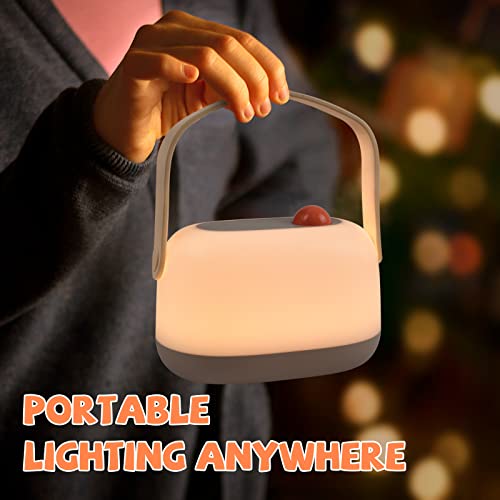 Soshine Baby Night Light Nursery Lamp for Kids Breastfeeding and Sleep Aid USB Rechargeable Dimmable Warm Nursery Night Light