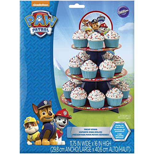 Wilton 1512-7900 Paw Patrol Cupcake Treat Stand Holds 24 Cupcakes! Large