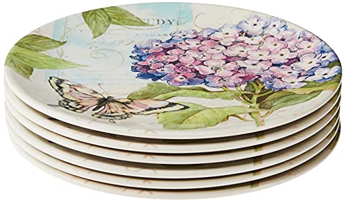 Certified International Hydrangea Garden Dinnerware, Dishes, Multicolor Medium