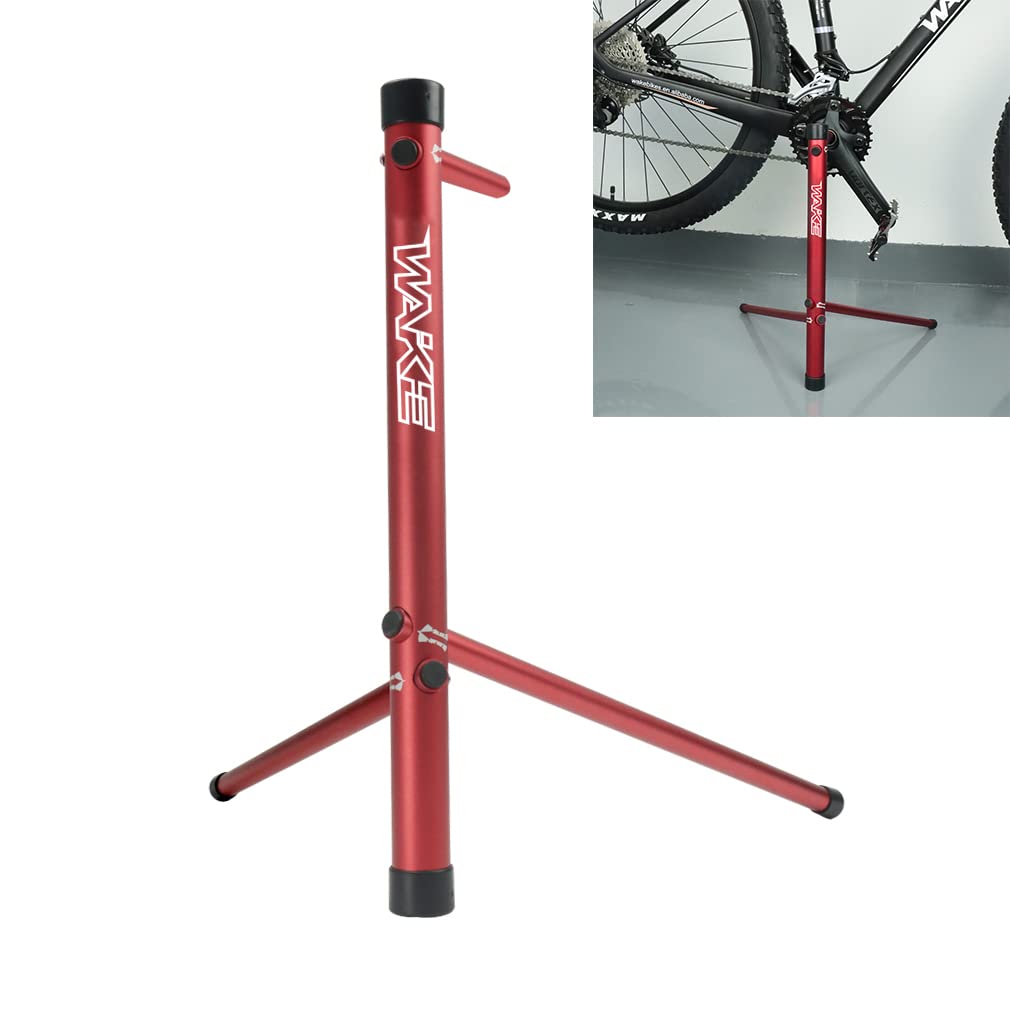 BESNIN Bike Workstands Bicycle Repair Stand Support Bicycle Repair Support Bicycle Parking Tools Bicycle Parking Support Tools (red)