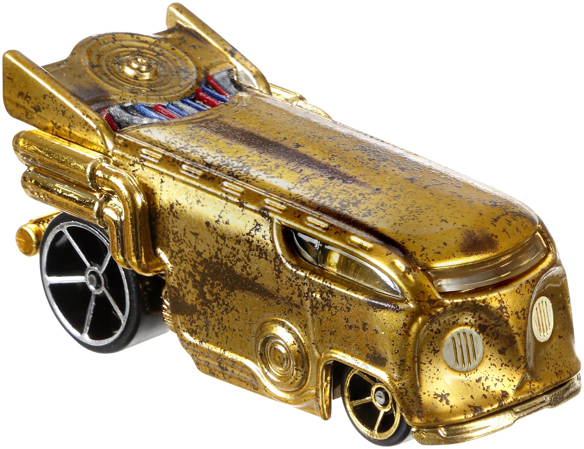 Hot Wheels Star Wars Rogue One Battle Damaged C-3P0 and R2-D2 Character Car (2-Pack)