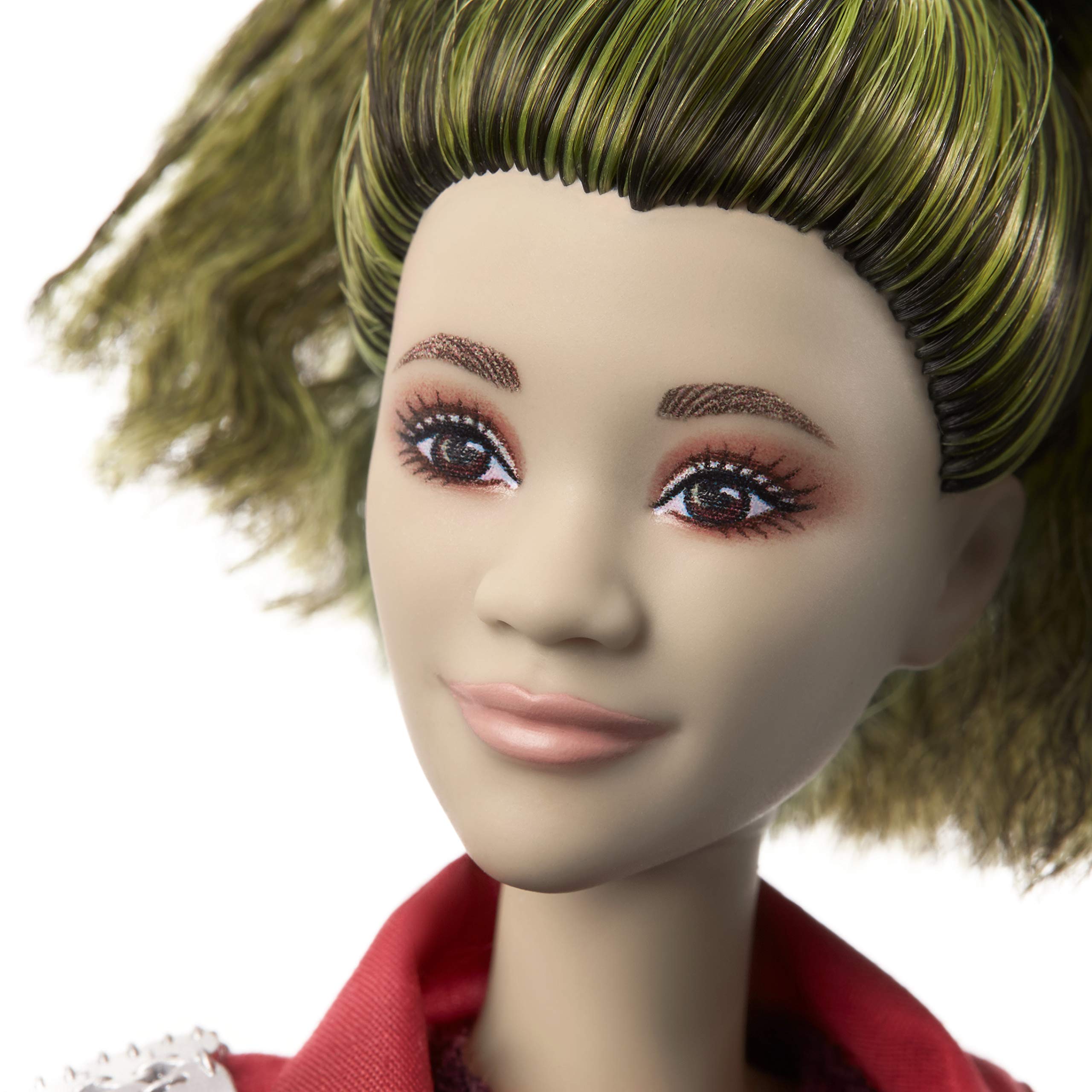 Mattel Zombies, Eliza Zombie Doll (11.5-inch) Wearing Grungy-Cool Outfit and Accessories, 11 Bendable “Joints,” Great Gift for Ages 5+
