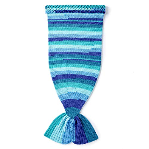Bernat POP!, 5oz, Guage 4 Medium, 100% Acrylic, Blue Blaze