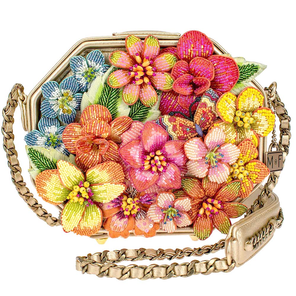 Mary Frances Wild Blossom Shoulder Handbag, Multiple