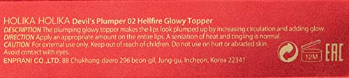 HOLIKA HOLIKA Devil's Real Lip Plumper for glowy shiny flamboyant voluminous lips