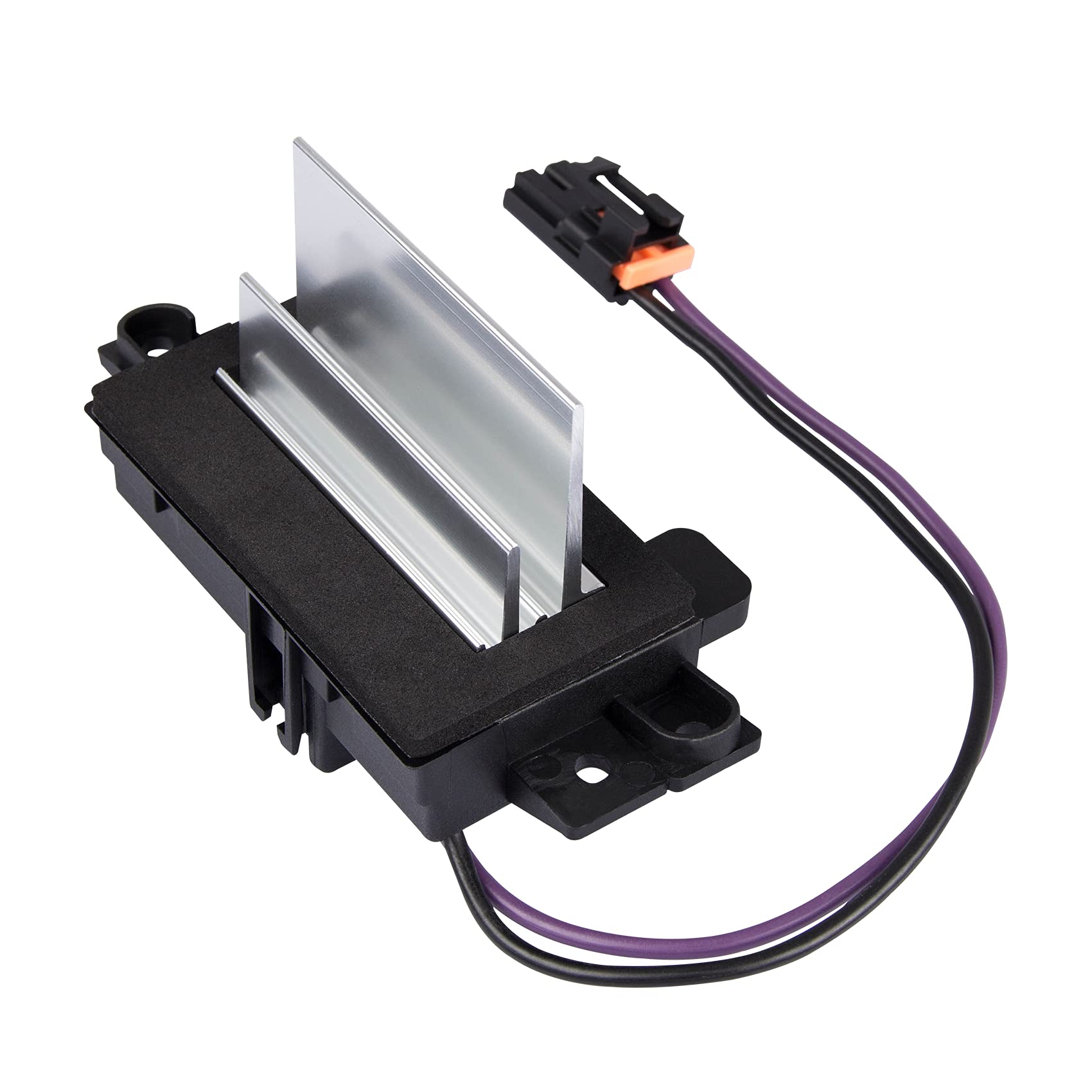 Blower Motor Resistor, AC Blower Control Module Compatible with Chevy Silverado Avalanche Tahoe Suburban Trailblazer, GMC Sierra Yukon, Cadillac Escalade, Buick Rainier Replace 4P1516 15-80567