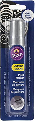 Pacon Jumbo Paint Markers, Silver, 5/8" Tip, 1 Marker
