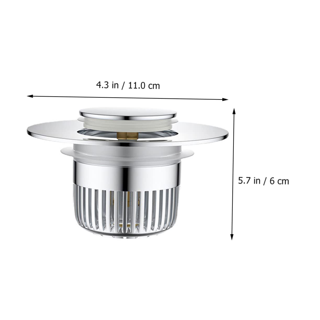 OSALADI 4pcs Kitchen Sink Stopper Strainer Filter Washbasin Plug Bathroom Sink Drainer Bathtub Drain Plug Bathroom Sink Stoppers Bathtub Sink Stopper Sink Plug Brass Toilet Plug