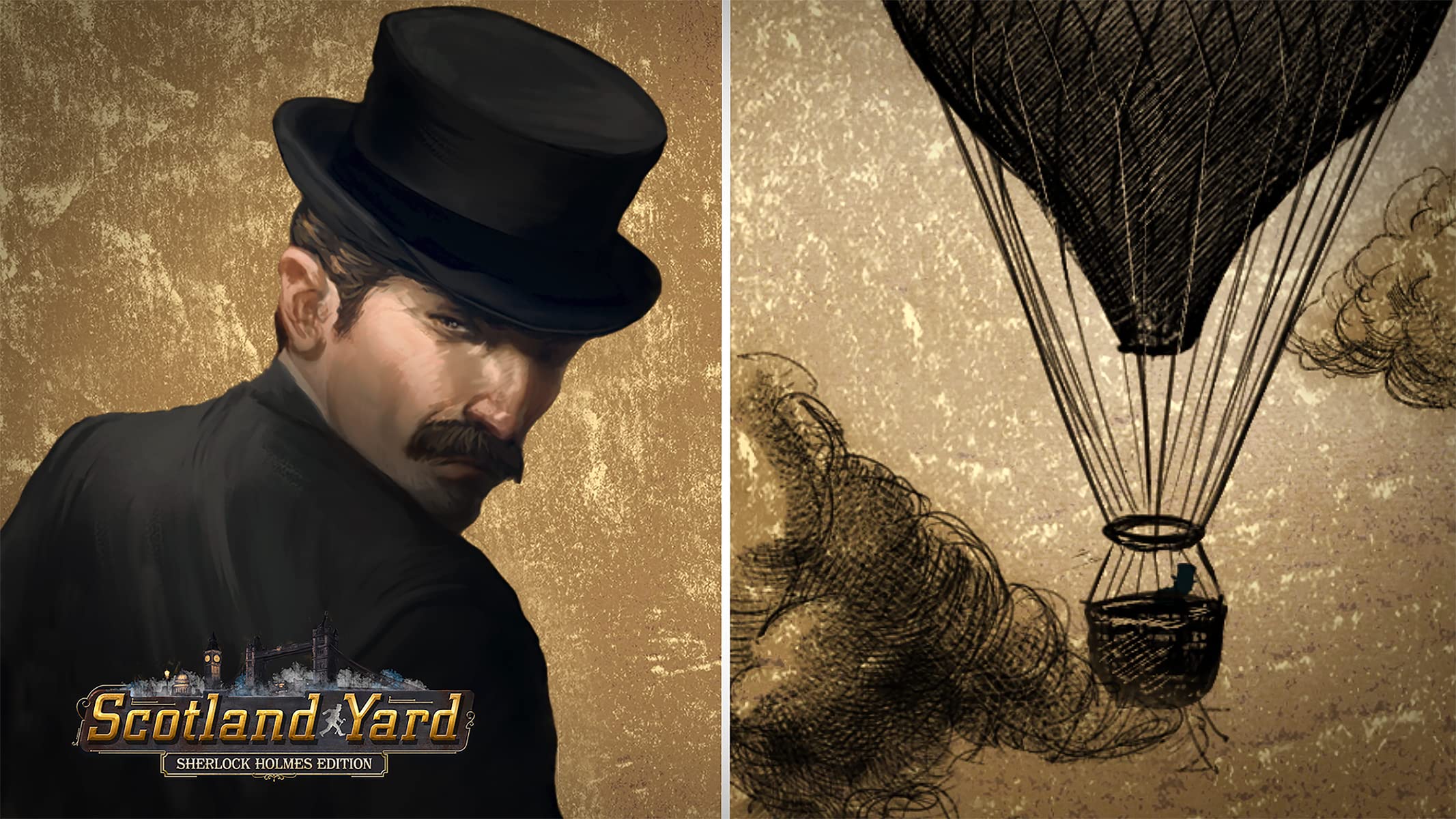 Ravensburger Scotland Yard Sherlock Holmes Edition - Strategy Game for Ages 8+ | Engaging Brain Teaser | Ideal for Family Game Night, Award-Winning Game