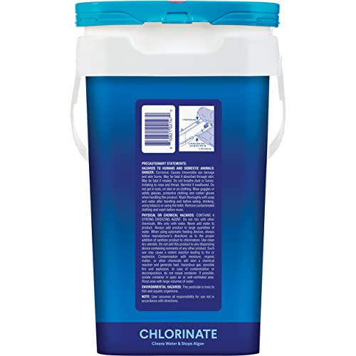 CLOROX Pool&Spa XtraBlue 3β Chlorinating Tablets, Kills Bacteria & Stops Algae, 35 LB
