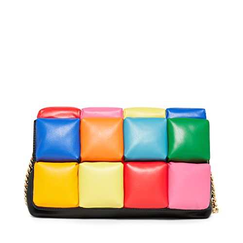 Betsey Johnson Puff Love Crossbody Bag, Multi