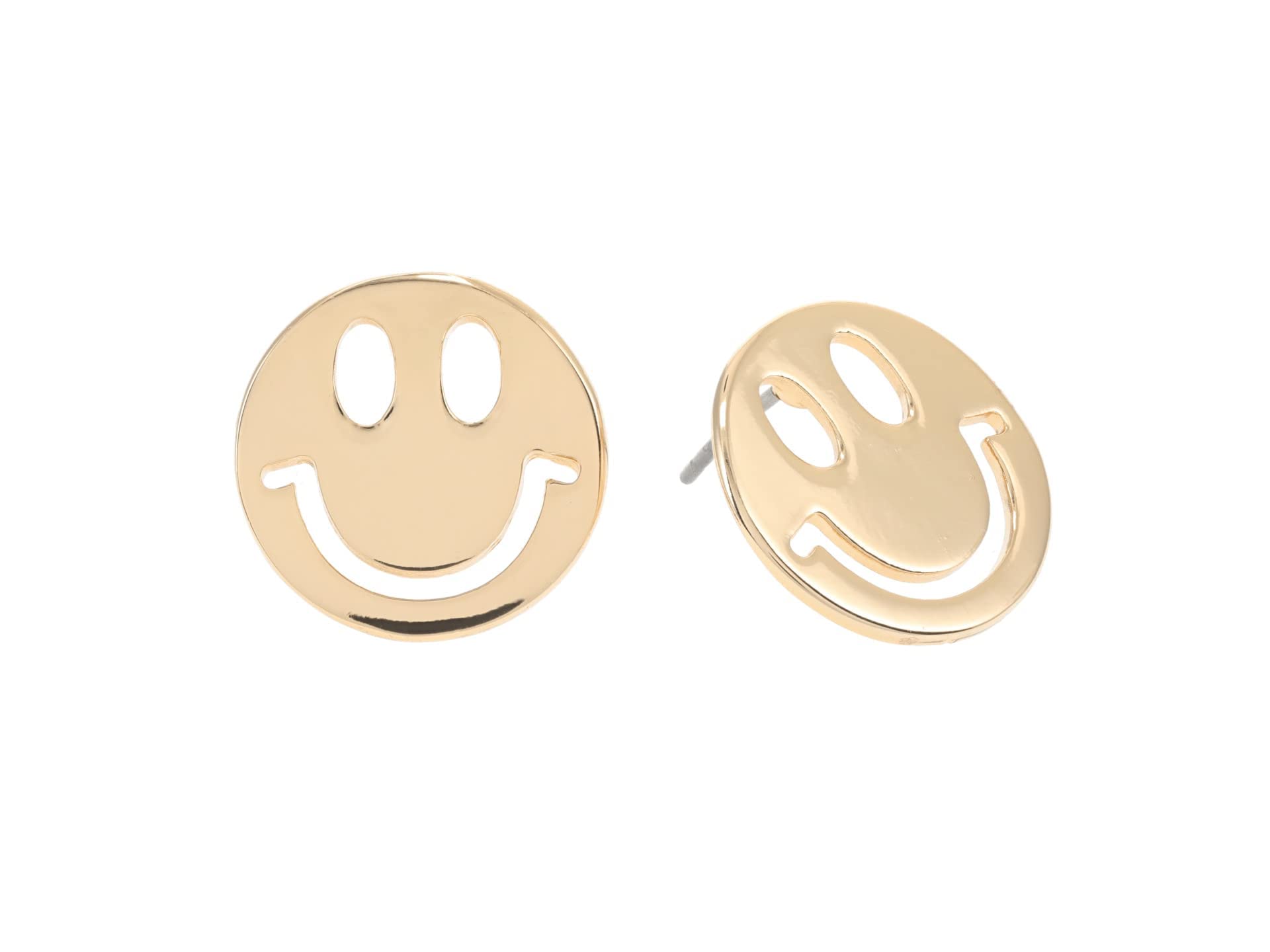 Betsey Smiley Stud Earrings
