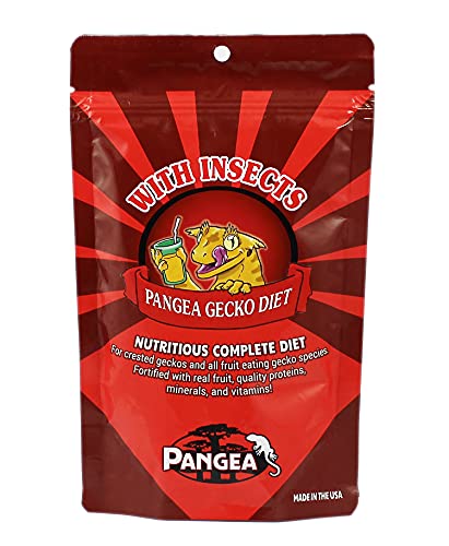 Pangea Fruit Mix with Insects Crested Gecko Complete Diet 1 lb