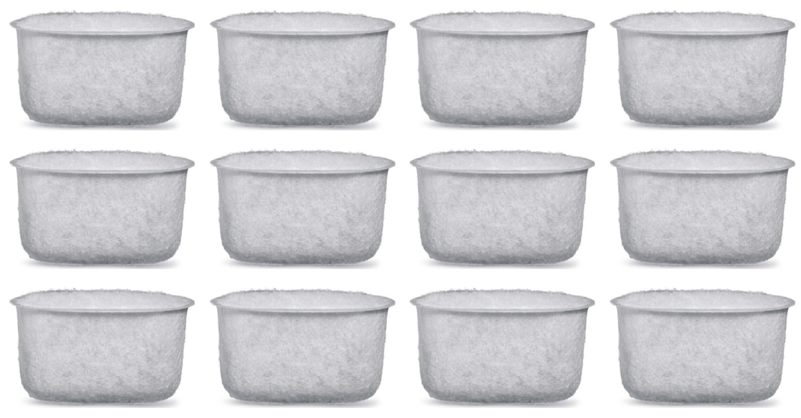 Braun Charcoal Filter for Coffee Machines, White