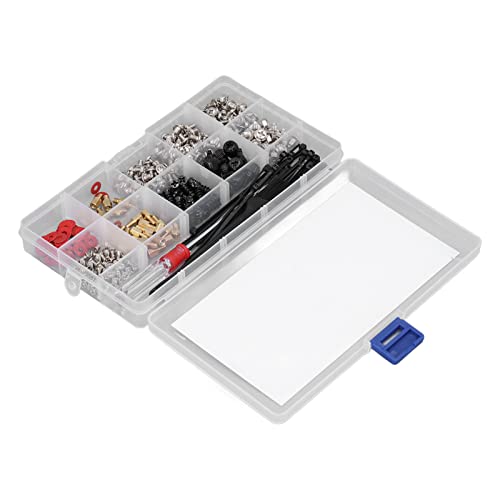 Computer Screw Set, Oxidation Resistance Rustproof Computer Screw Parts Brass Steel Paper Fiber with Brush for Replacement