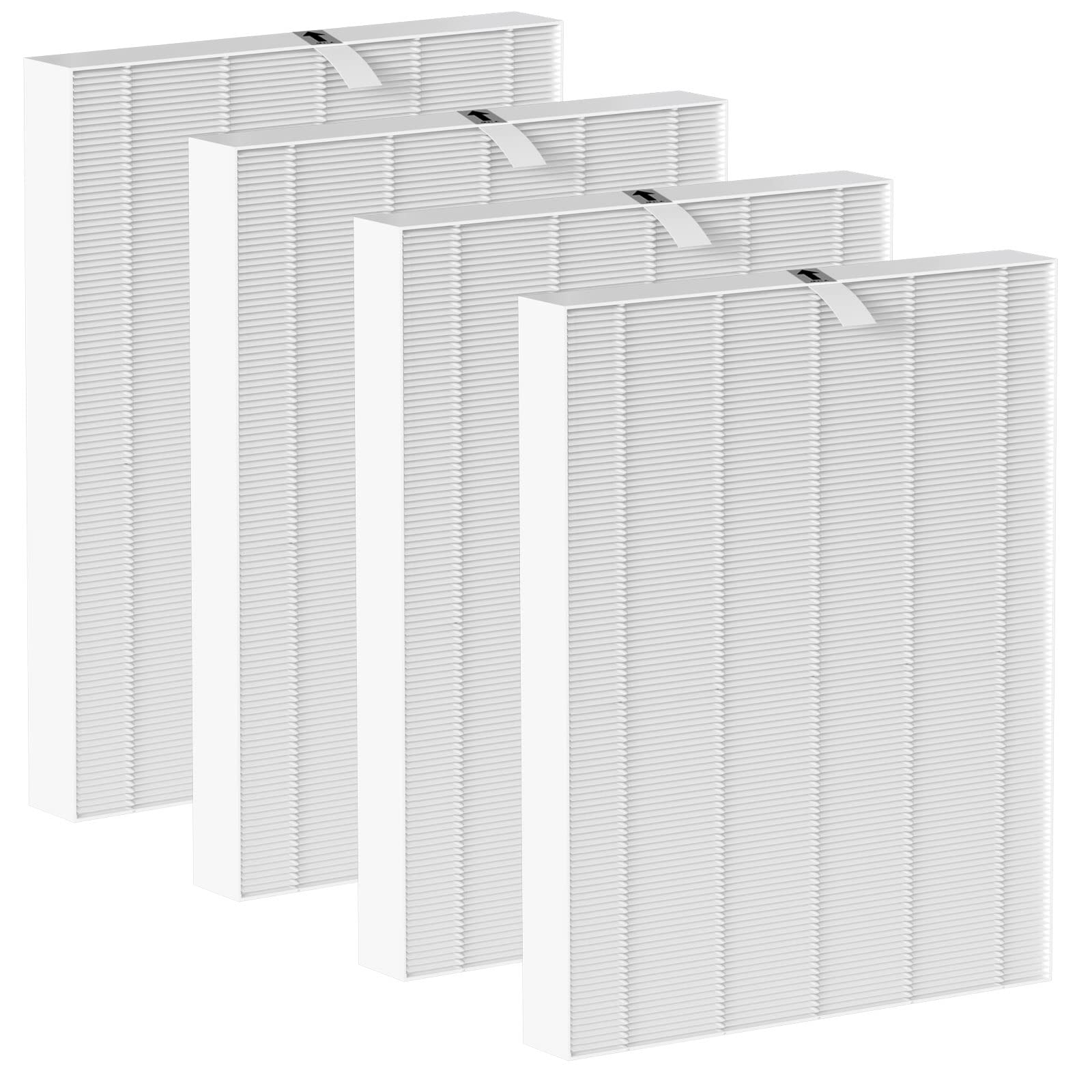 C545 True HEPA Replacement Filter S Compatible with Winix C545 Air Cleaner Purifier, Compare to Part number 1712-0096-00, 4 Pack HEPA Filtrer only