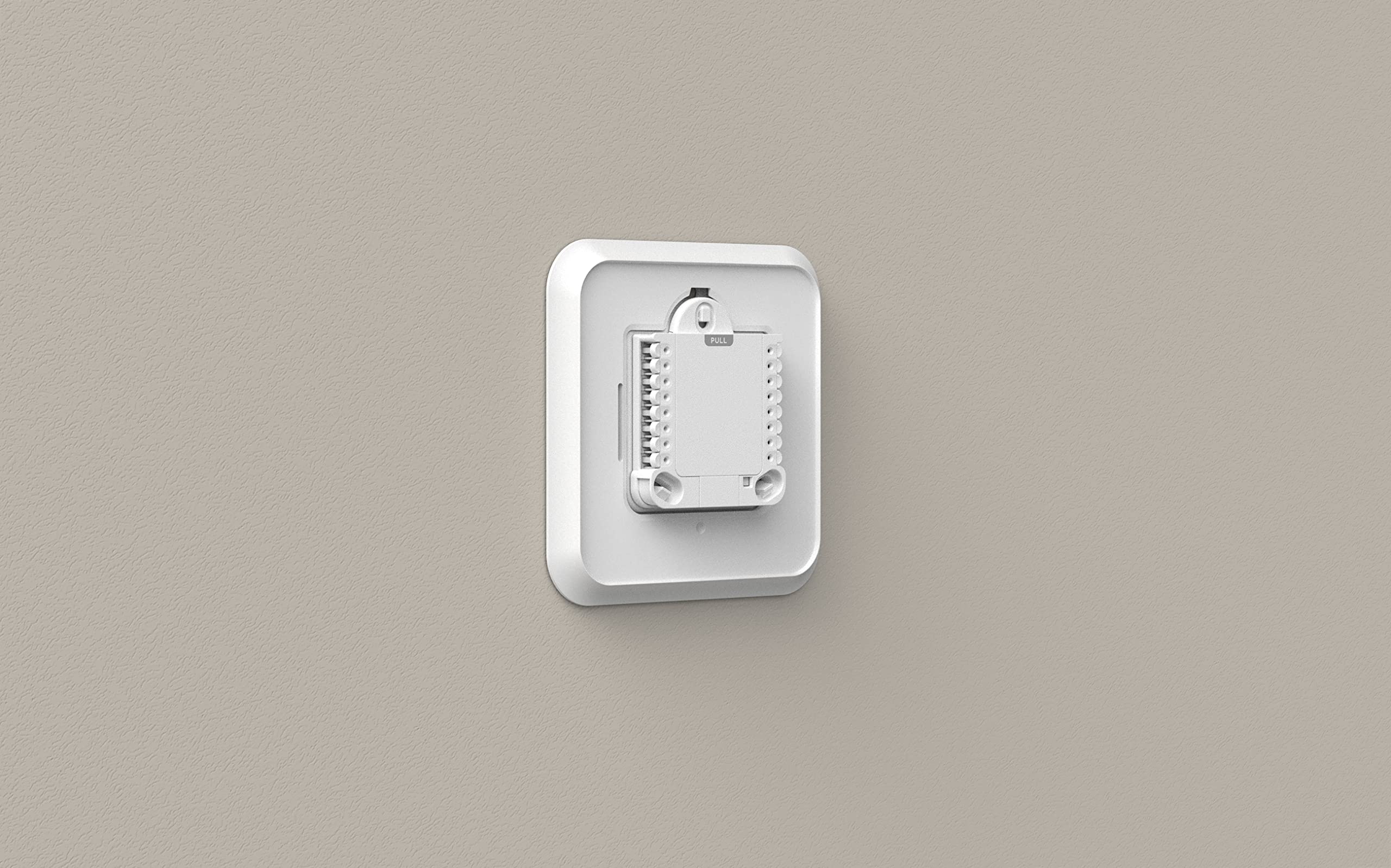 Honeywell Home Large Cover Plate & Electrical Box Adaptor for T-Series Thermostats (THP2400A1080), White