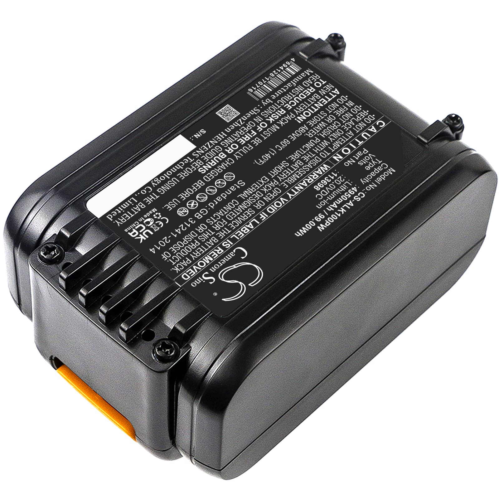 Cameron Sino New 4950mAh / 99.00WhReplacement Battery Fit for AL-KO Easy Flex 34.8 Li Lawnmower, Easy Flex CSA 2020, Easy Flex CSA 2020 Pole Pruner, Easy Flex GT 2025 etc