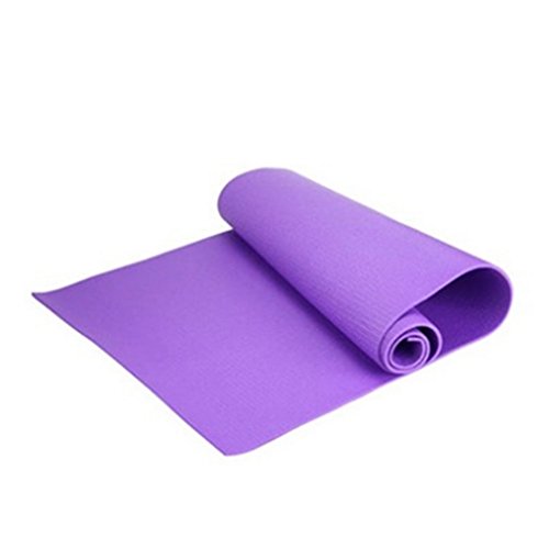 AWFAND Yoga Mat,6MM Extra Thick Exercise Yoga Mat with Carry Strap,Folding Gymnastics Mat,Non Slip, Durable and Lightweight Exercise Mat for Home Gym Exercise Pilates