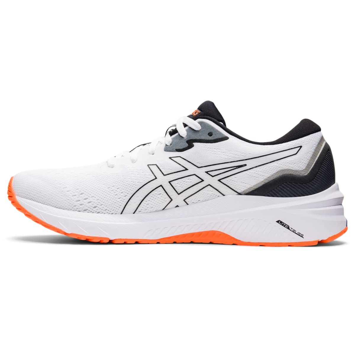 ASICS Men's GT-1000 11 Running Shoes, 11, WHITE/BLUE HARMONY