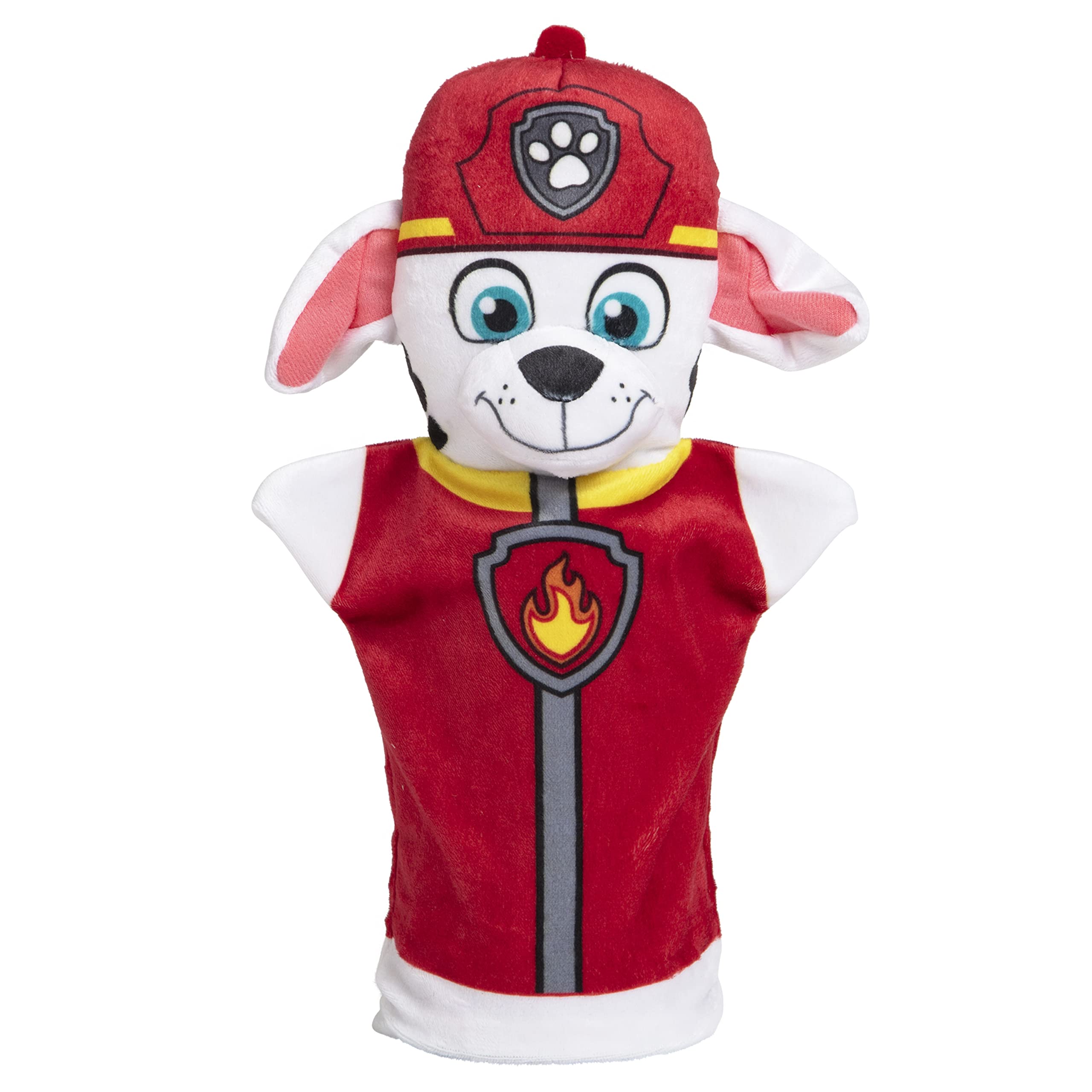 Melissa & Doug PAW Patrol Hand Puppets (4 Puppets, 4 Cards) - PAW Patrol Puppets Pretend Play for Kids