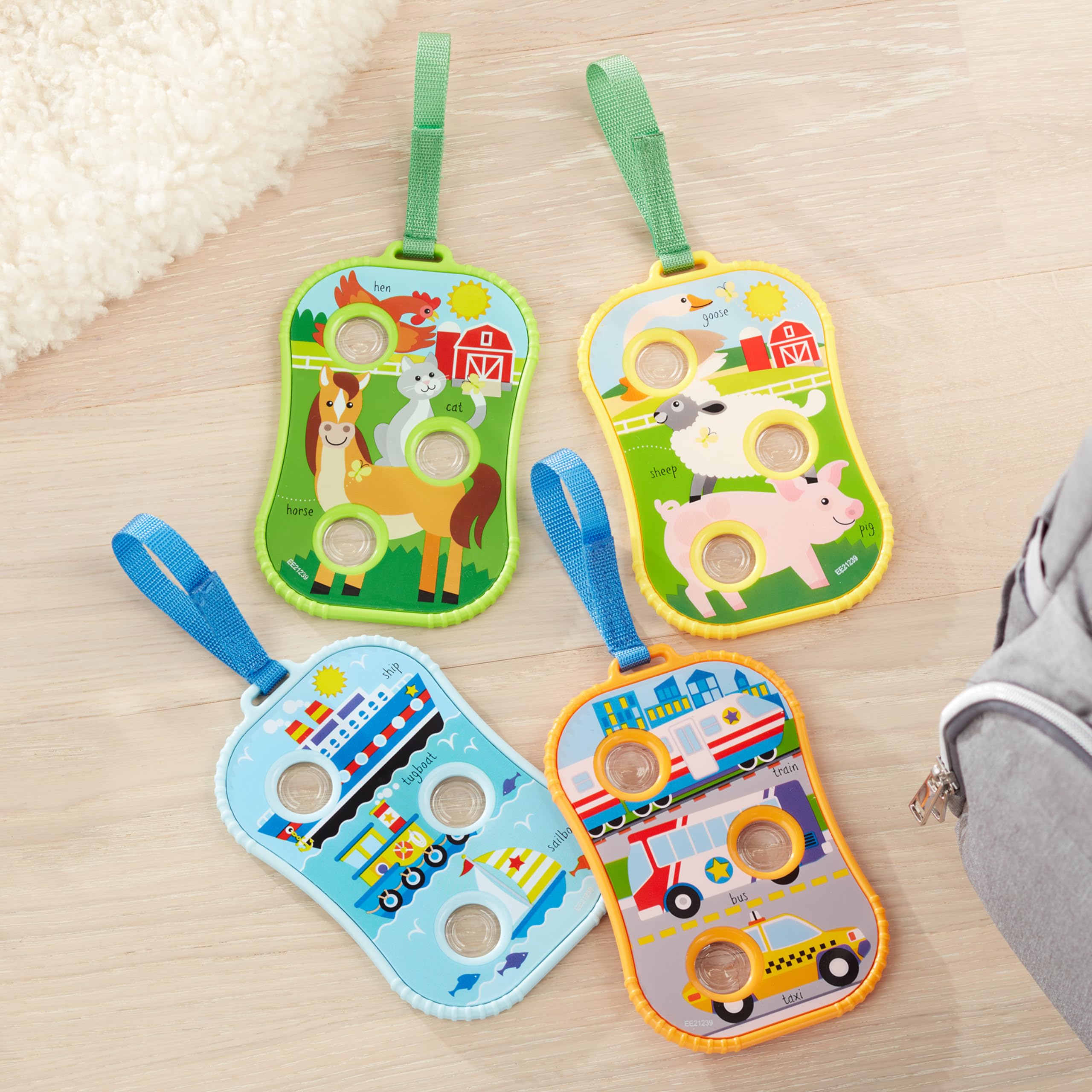 Melissa & Doug Poke-A-Dot Tag Along Bundle