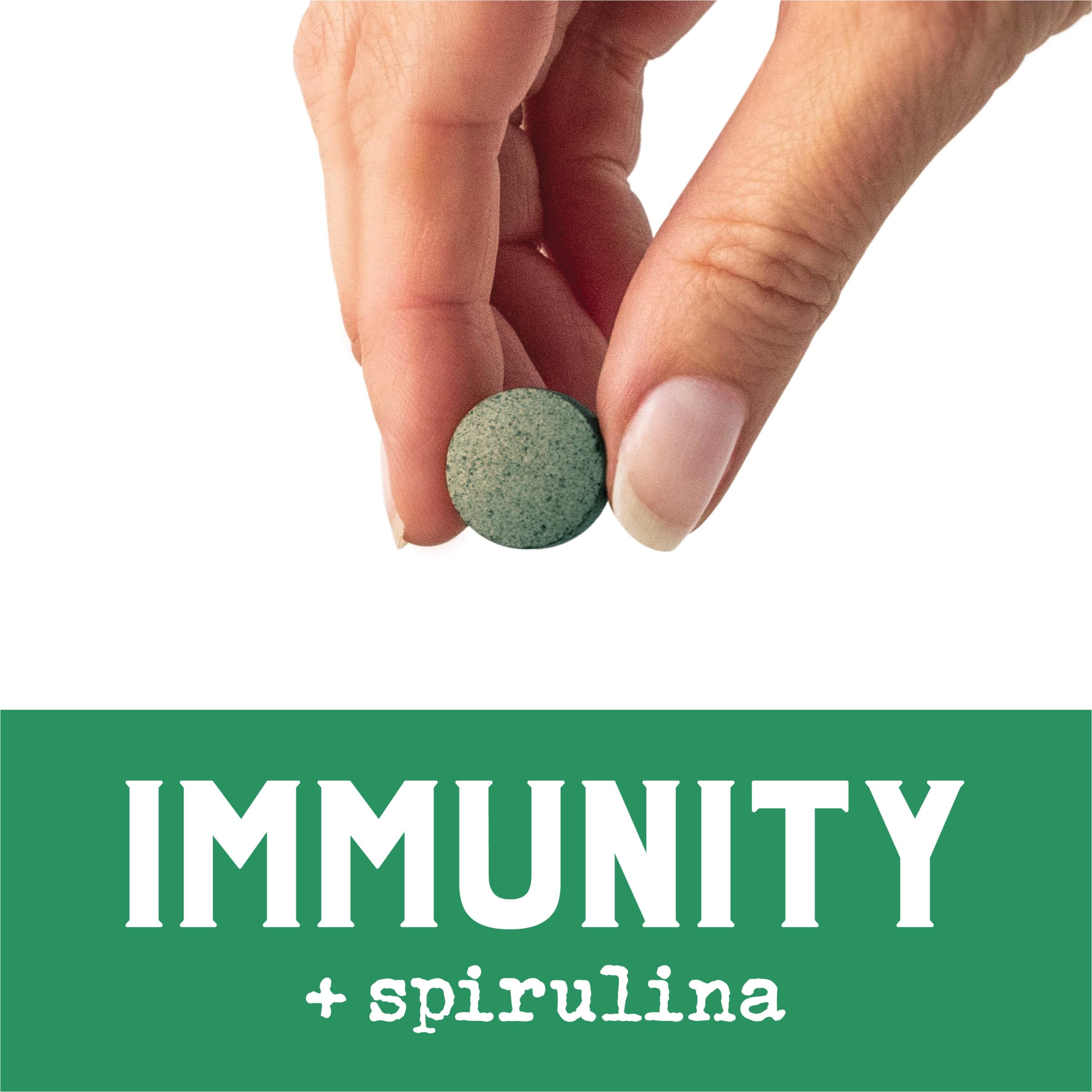 EverRoot Dog Supplements Powered by Purina Immunity Chewable Tablet with Spirulina and Antioxidants - 3.6 oz. Canister