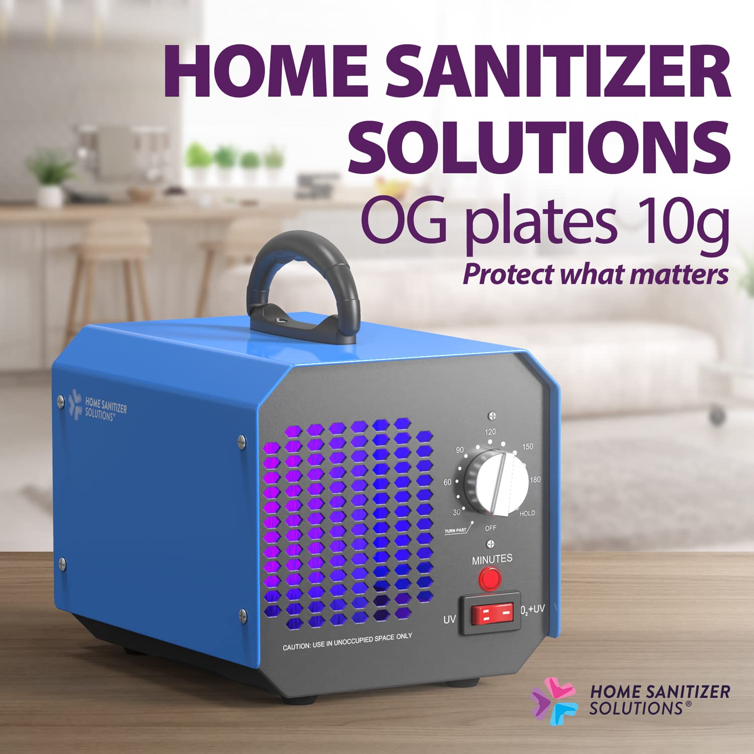 HOME SANITIZER SOLUTIONS Ceramic Ozone Plate Replacement for Commercial Ozone Generator 10,000mg/h - Increased Usage Hours