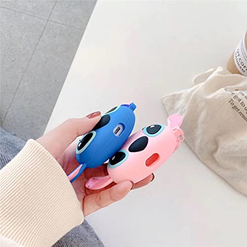 COCOMII Cartoon Case Compatible with AirPods Pro - Silicone, Slim, Matte, Cute Funny Animated, Anxiety & Stress Relief, Keychain Ring, Fingerprint Resistant, Anti-Scratch, Shockproof (Angel Face)