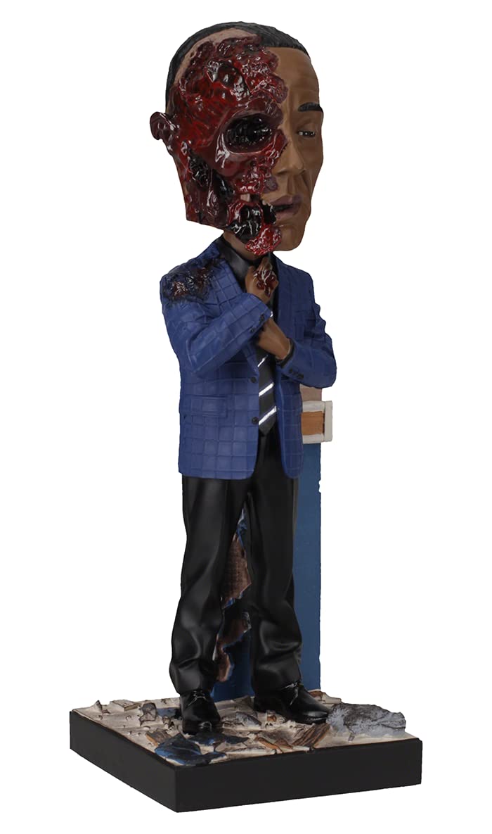 Royal Bobbles Breaking Bad Gus Fring Face Off Collectible Bobblehead Statue