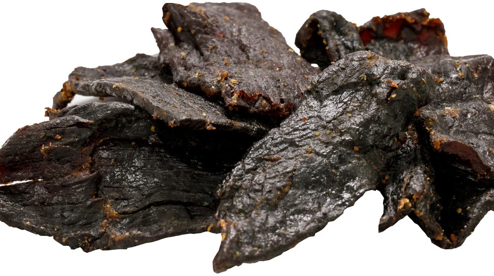 Buffalo Bills 16oz Premium Black Pepper Beef Jerky Pieces (smoked beef jerky in random size pieces)
