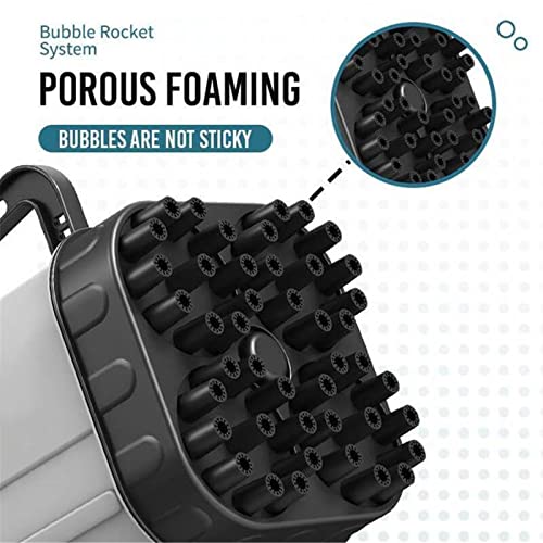 Bubble Machine, 44-Hole Rocket Launcher Bubble Maker, Bubble Toy Bubble Machine Summer Outdoor Electric Automatic Bubble Gun for Kids