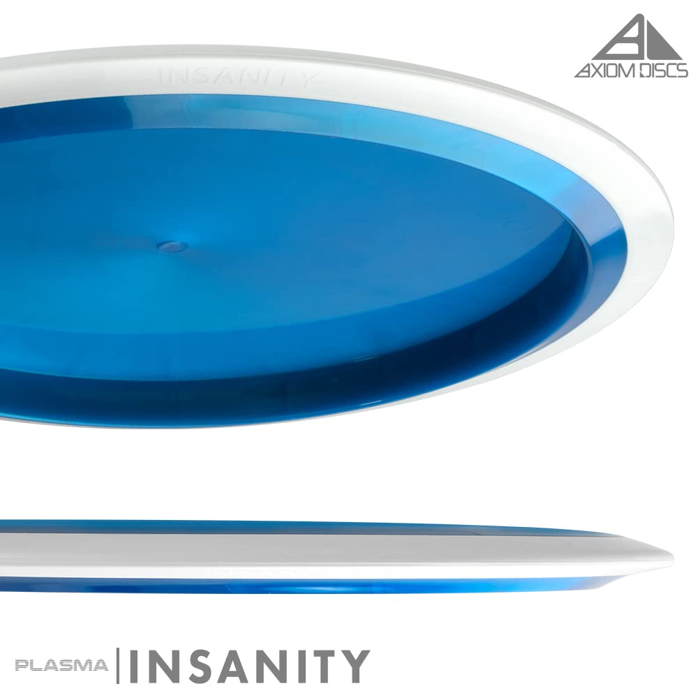 Axiom Discs Plasma Insanity Disc Golf Distance Driver (170-175g / Blue)