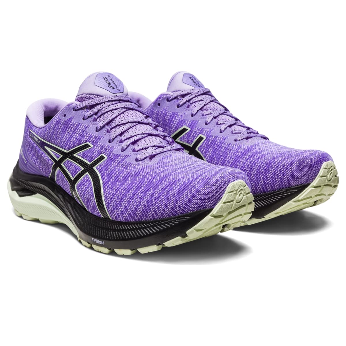 ASICS Women's GT-2000 11 GTX Running Shoes, 5.5, DIGITAL VIOLET/BLACK