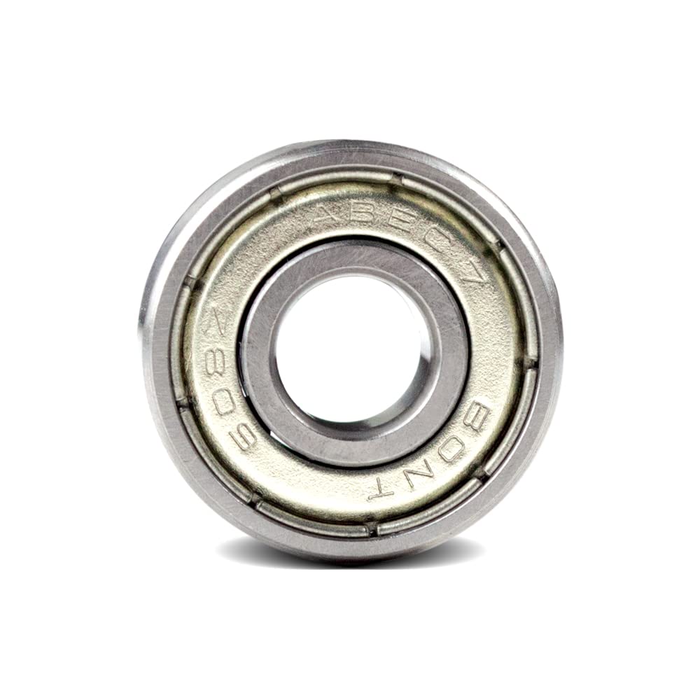 Bont Skates - Precision Skate Bearings ABEC 7 - Pre Lubricated Inline Speed Roller Skate Derby Skateboard Scooter - Pack of 16