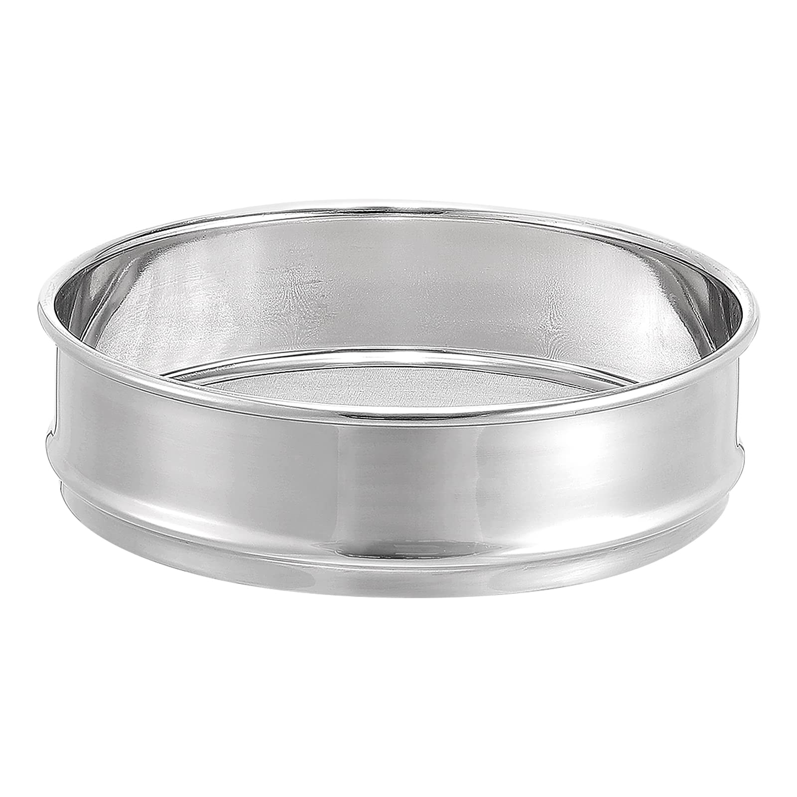 PATIKIL 80 Mesh Lab Sieve, 8" Diameter Test Sieve 304 Stainless Steel Wire Cloth (0.2mm) for Industrial Laboratory