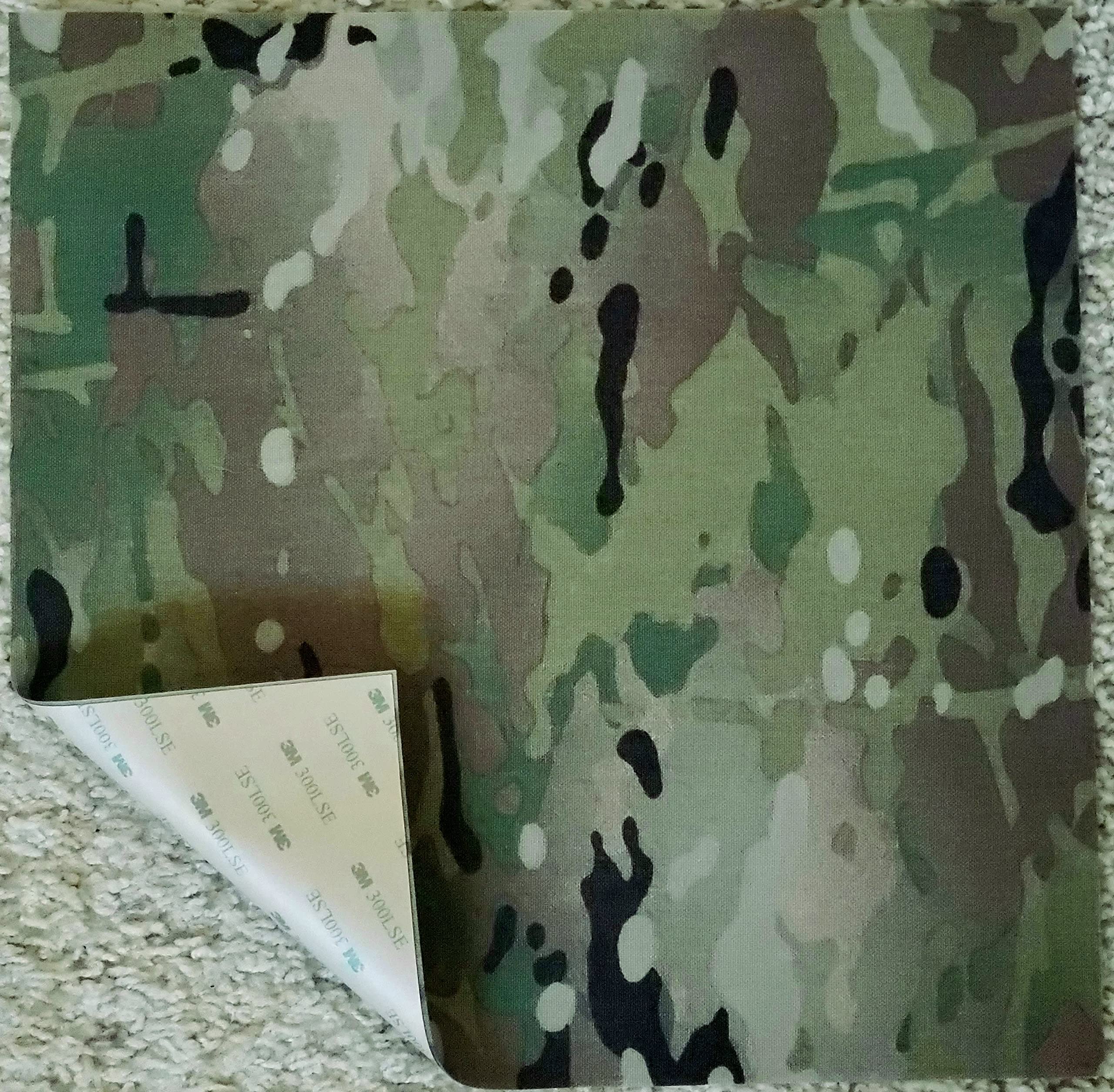 Generic Dangerfield Arms TackGear Wrap Multicam Cordura Adhesive 500 Denier 12In x Back for kydex and Other Items (Multicam)