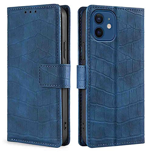 DIIGON Phone Cover Wallet Folio Case for Oppo REALME 7 PRO, Premium PU Leather Slim Fit Cover for REALME 7 PRO, Good Touch, Blue