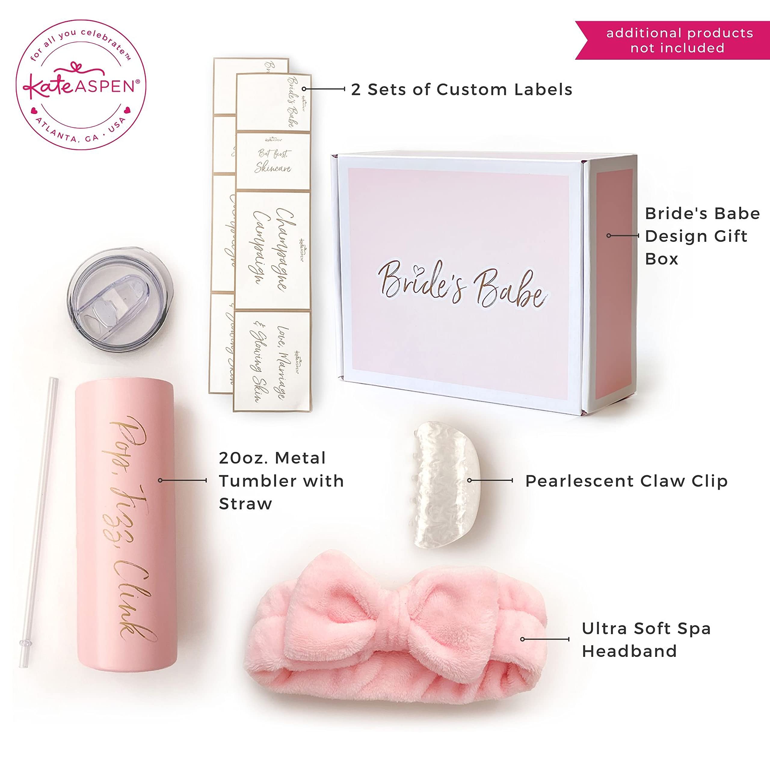 Bride's Babe Bridesmaid Gift Box Kit - Bridesmaids Proposal Gift Set, Perfect for Bachelorette Party, Bridal Shower or As a Thank You at The Wedding
