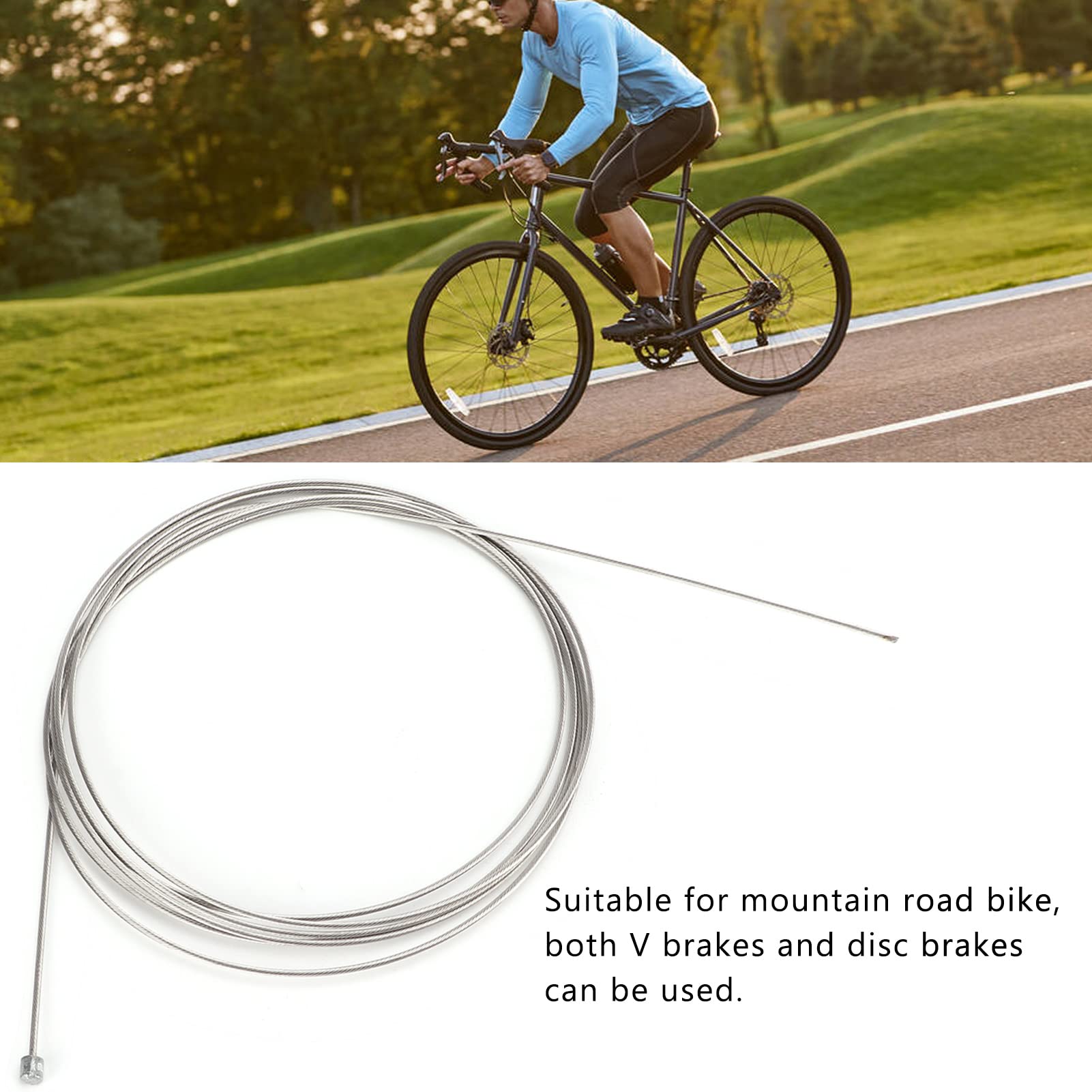 Bicycle Shifter Cable, High Performance Bicycle Wire for Road Bike Accessories