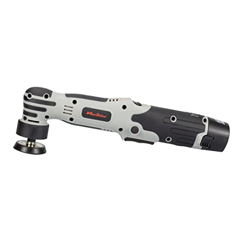 Maxshine M0312 Mini Cordless Polisher β Maximizes Mobility, Super Lightweight(1.93 LBS), 6 Adjustable Speeds, Works as a DA or Rotary Polisher, Includes a full set for your car paint corrections