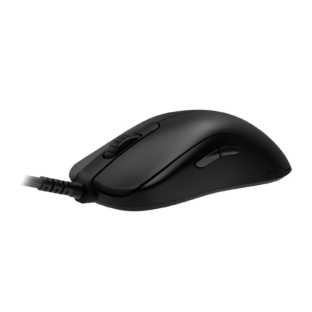 BenQ Zowie FK2-C Symmetrical Gaming Mouse | Professional Esports Performance | Driverless | Paracord Cable | Revisioned C-Features | Matte Black | Medium Size
