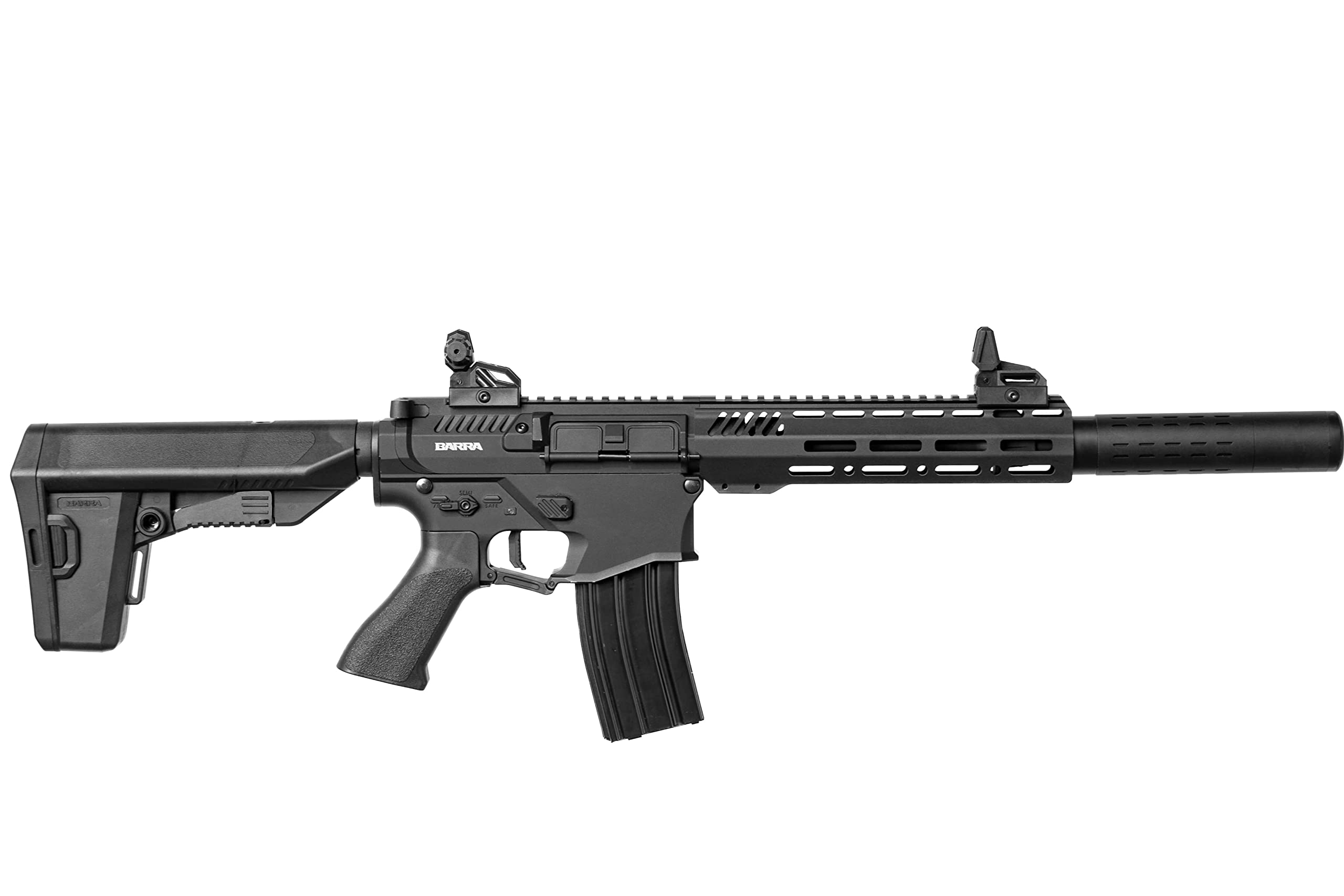 Barra Air Guns 400e Full Auto Battery-Powered BB Gun, 177 Caliber BBS, Fully Automatic Electric BB Rifle! - 410 FPS Air Rifle