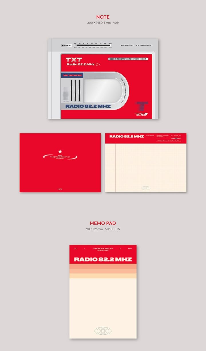 Dreamus TXT Tomorrow X Together 2024 Deco KIT
