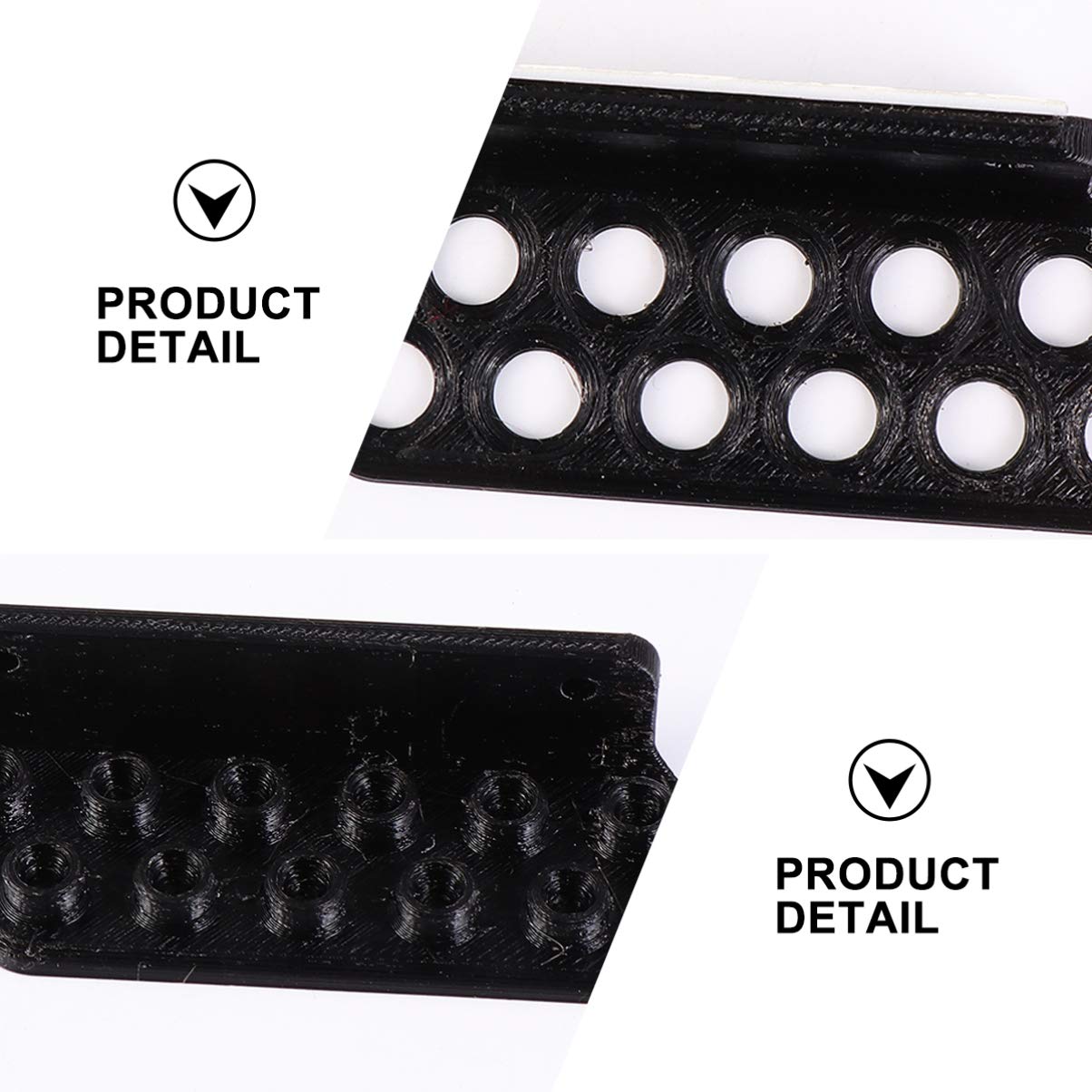 BESPORTBLE 1 Pair Wall-Mounted Arrow Bow Rack ABS 12 Arrow Wall Holder Arrow Display Hanger Archery Accessories