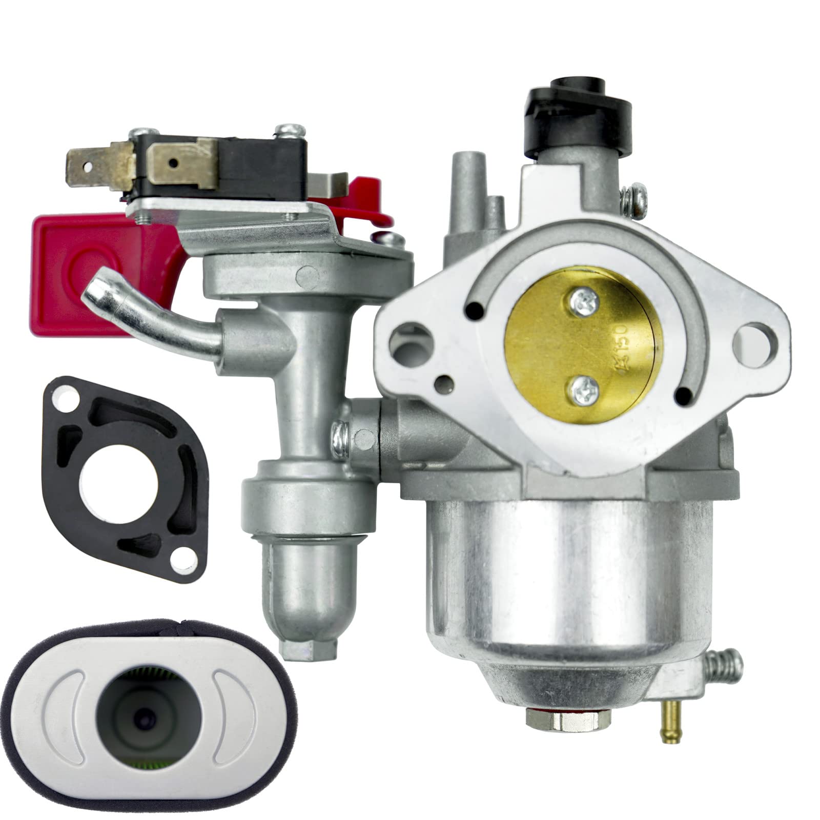 Carburetor With Air filter And thermalshield Replacement for 84004885 799060 Compatible with Briggs Stratton Vanguard Engine