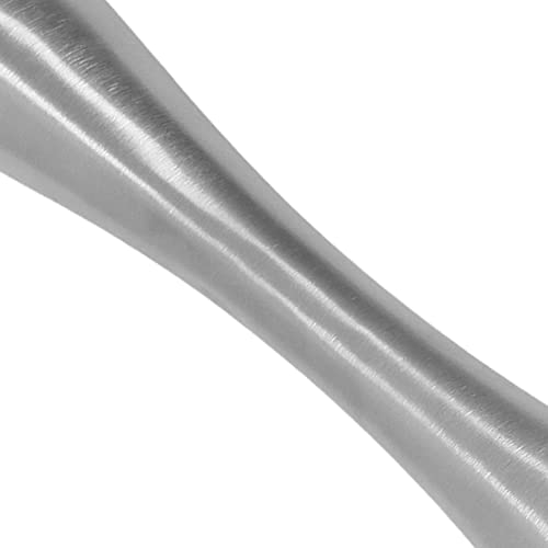Oumefar Kitchen Muddler Tool, One Piece Forging Easy To Food Grade 304 Stainless Steel Cocktail Muddler Dishwasher Safe for Bar(Long Handle) Home
