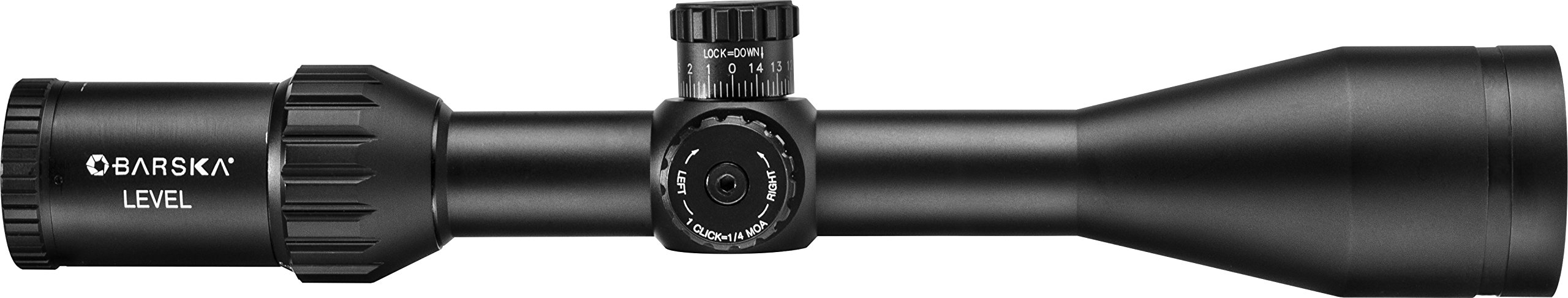 Barska AC12784 Level Scope 4-16x50 with FMC Lens and Illuminated Mil-Dot Reticle, 30mm Tube